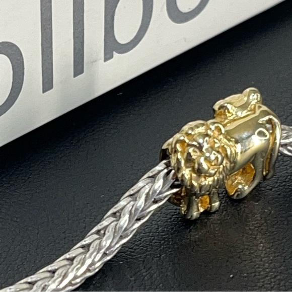 Trollbeads | Jewelry | Trollbeads Lions Gold Bead 2217 | Poshmark